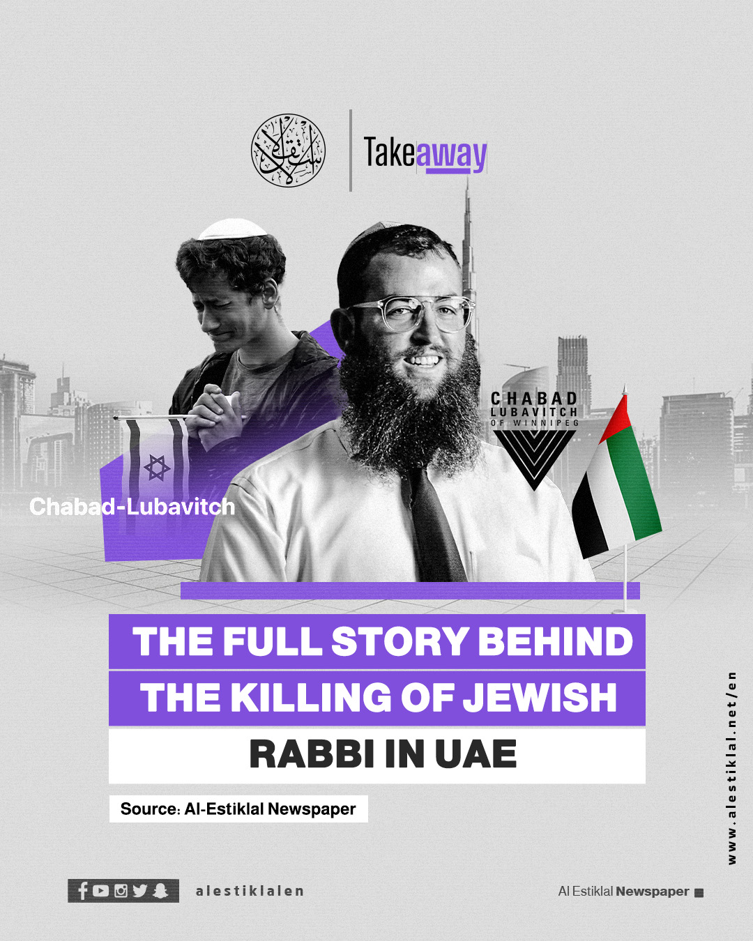 The Full Story Behind the Killing of Jewish Rabbi in UAE - Al-Estiklal ...