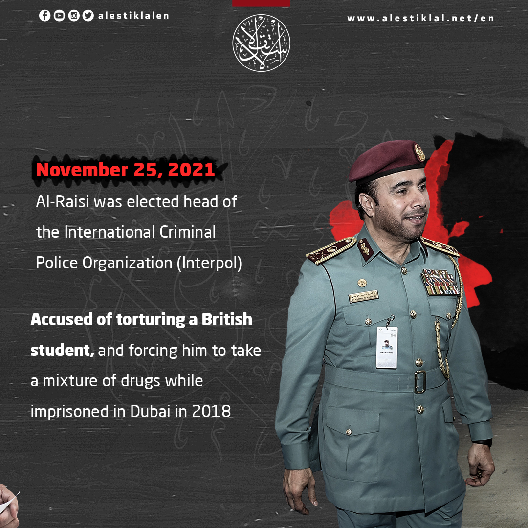 Emirati Ahmed al-Raisi: Accused of Torture, Heads Interpol ...