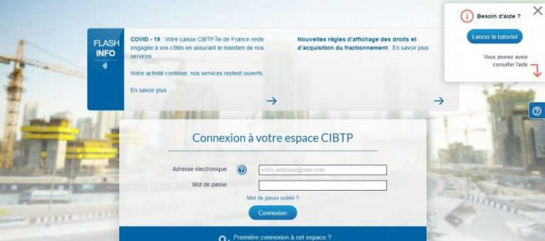 CIBTP : gestion des congés payés et accès à l’espace par identification.
