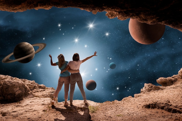 Diferencias en Tamaño y Características entre Júpiter y la Luna