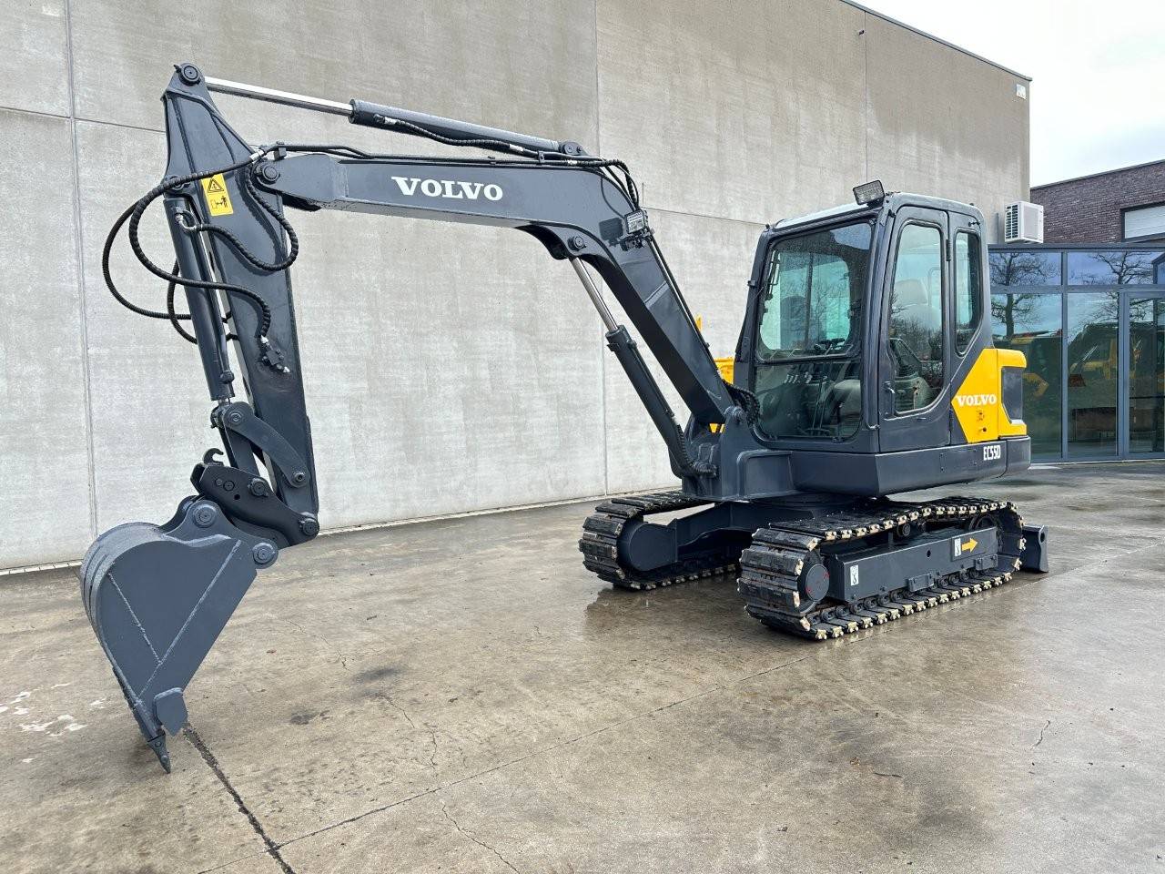 Crawler excavator Volvo EC55D Diesel 2017 | Auctionport
