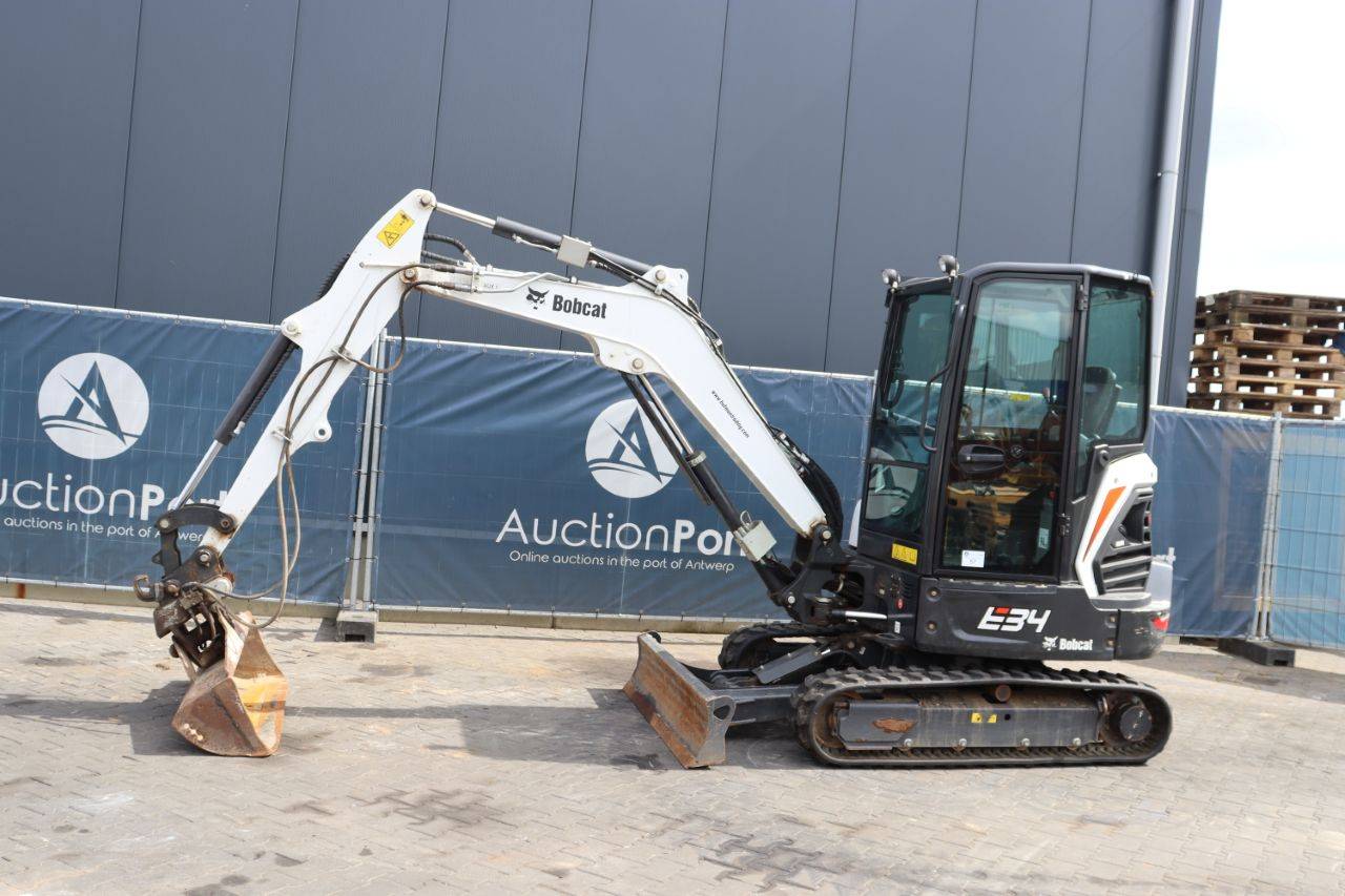 Crawler excavator Bobcat E34 Diesel 2022 | AuctionPort