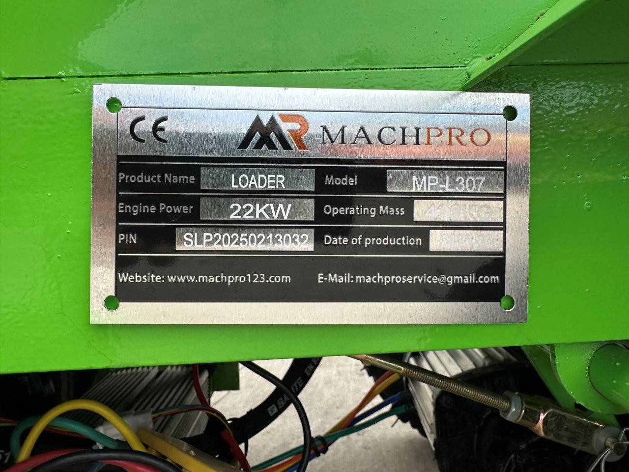 Kniklader Machpro MP-L307 Elektrisch 2025 Nieuw veiling | Auct...