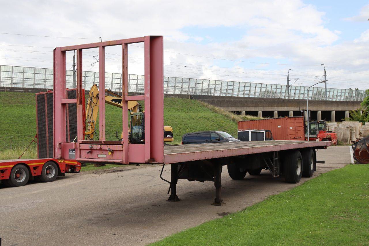 Flatbed trailer Burg BPDO 12-20 LS | AuctionPort