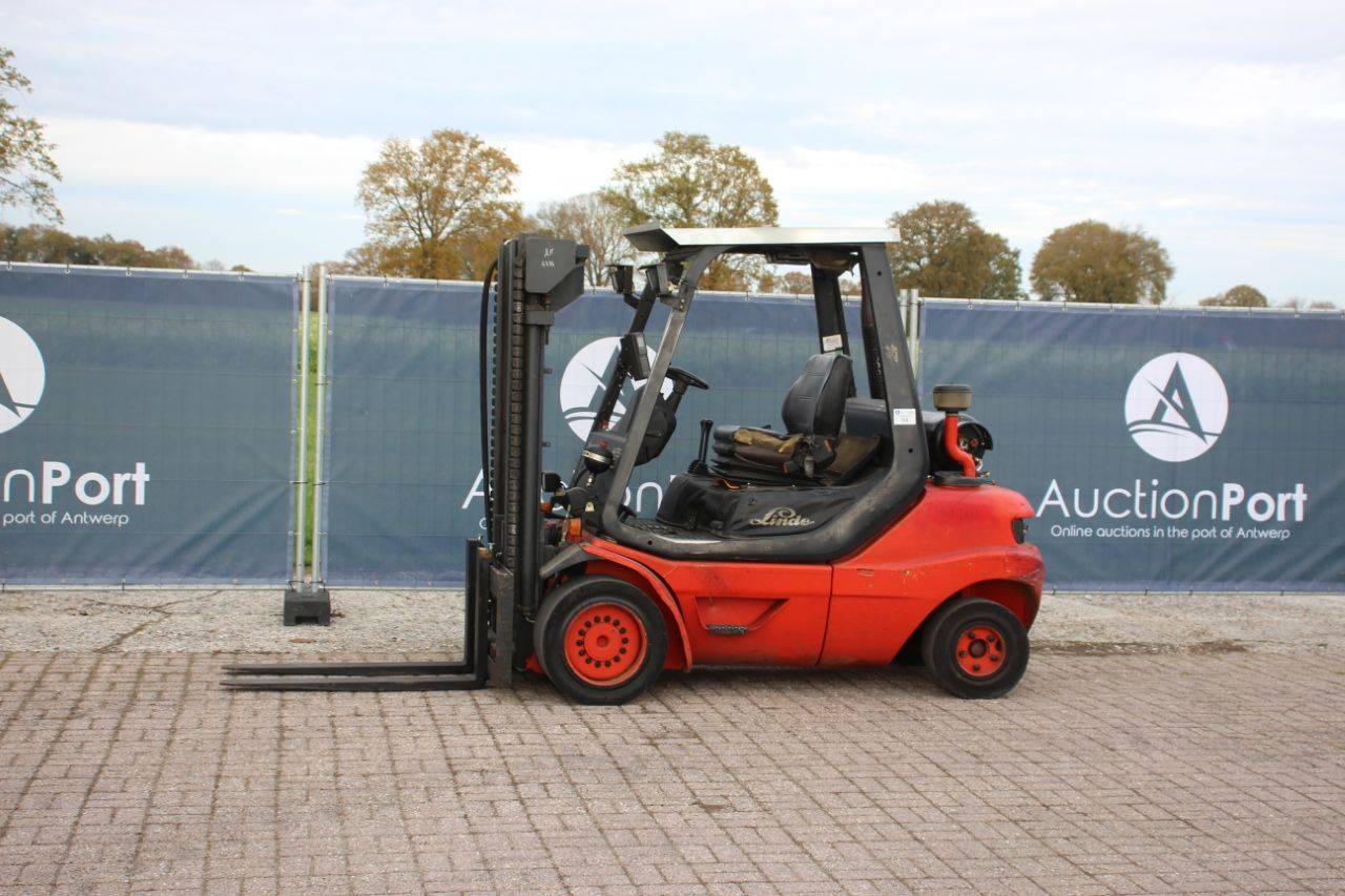 Heftruck Linde H35T-03 LPG 3500kg 2001 veiling | AuctionPort