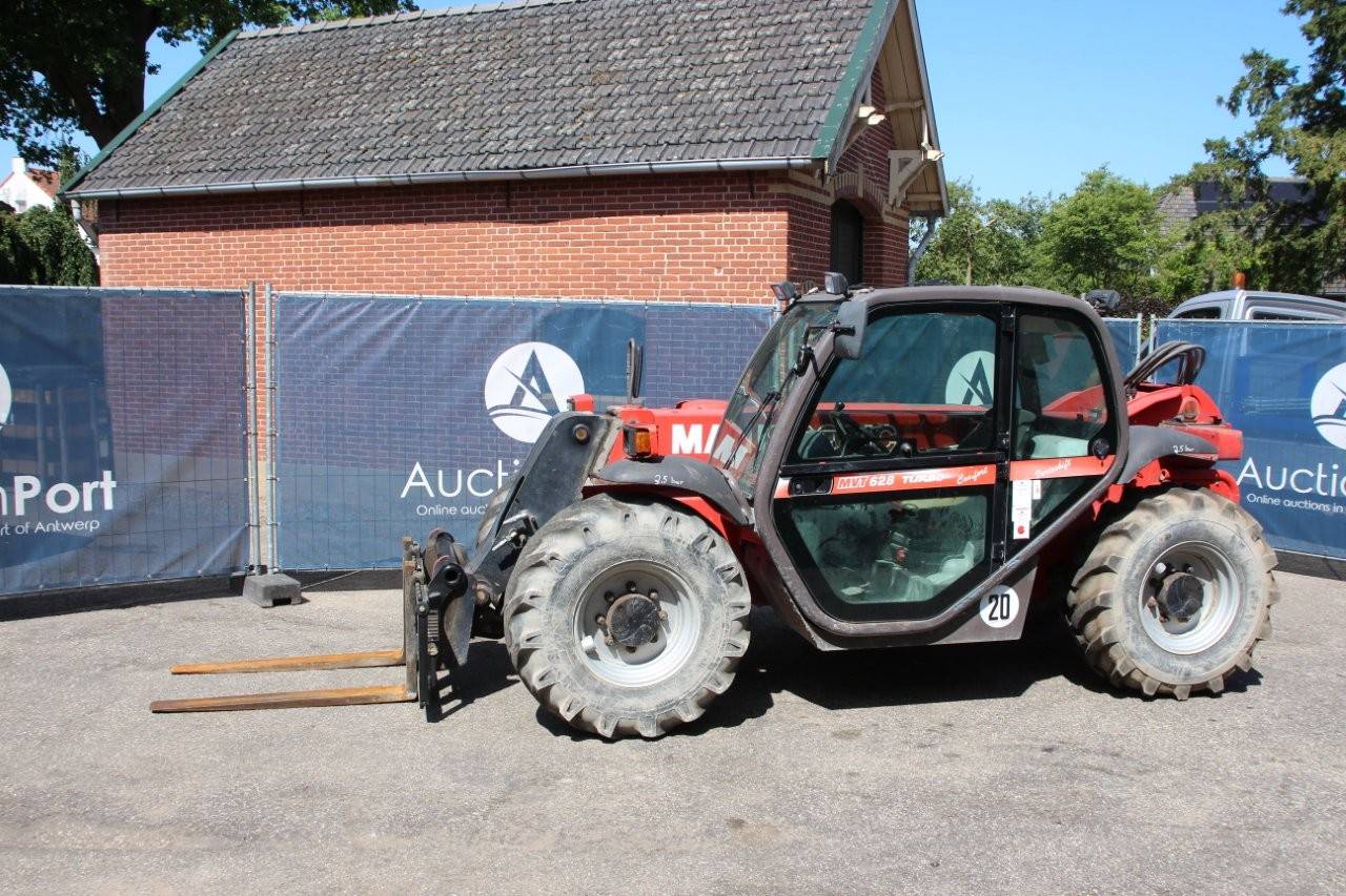 Telehandler Manitou MVT 628T Diesel 2800kg 6.3m 2006 | Auction...