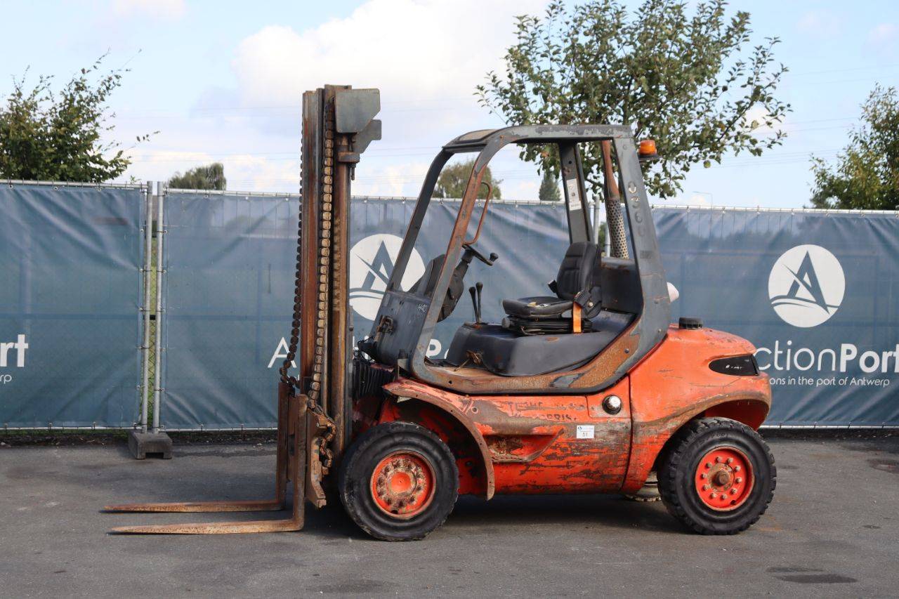Heftruck Lansing Linde H40D Diesel 4000kg 1994 veiling | Aucti...