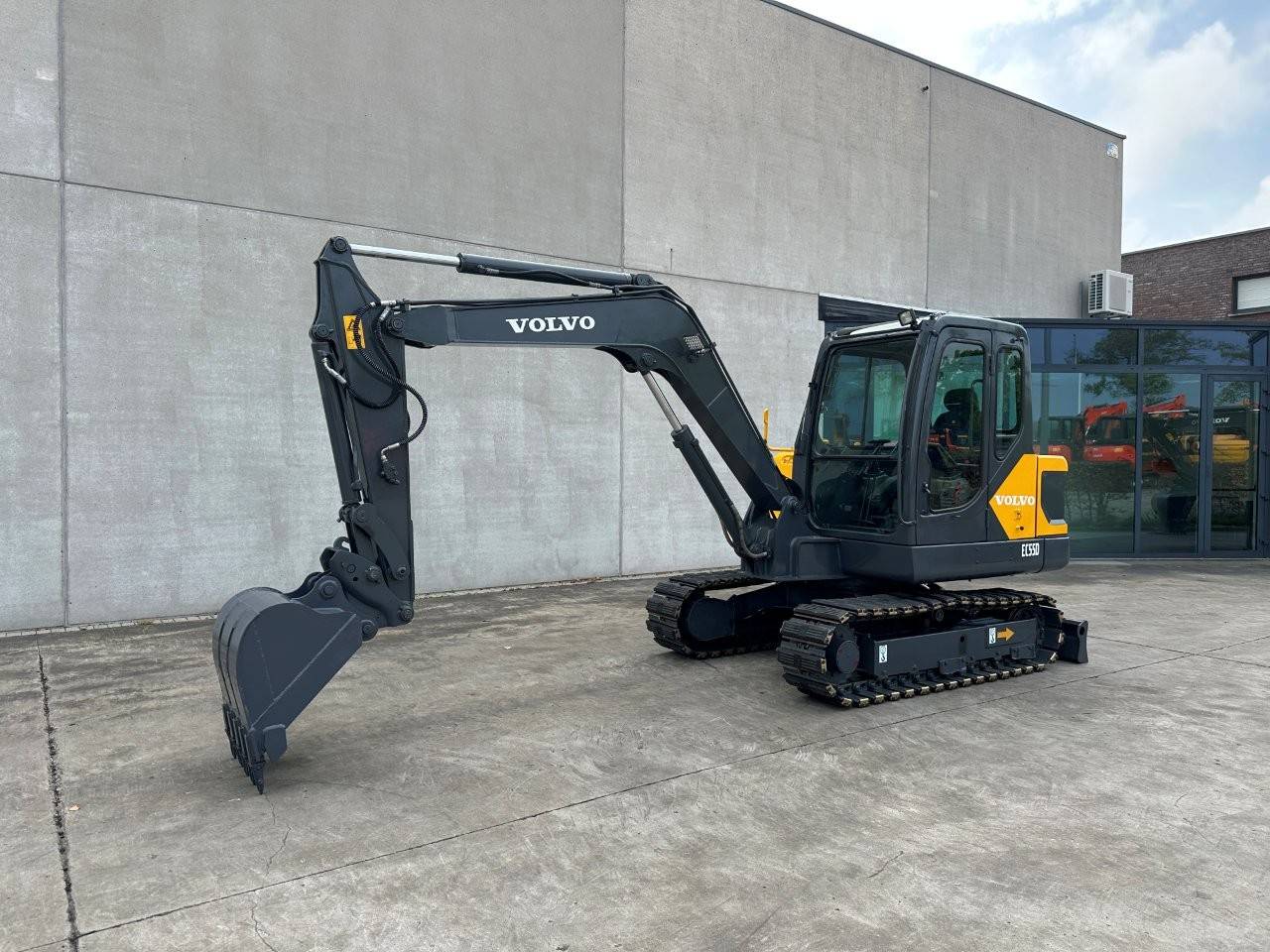Rupsgraafmachine Volvo EC55D Diesel 2017 veiling | AuctionPort