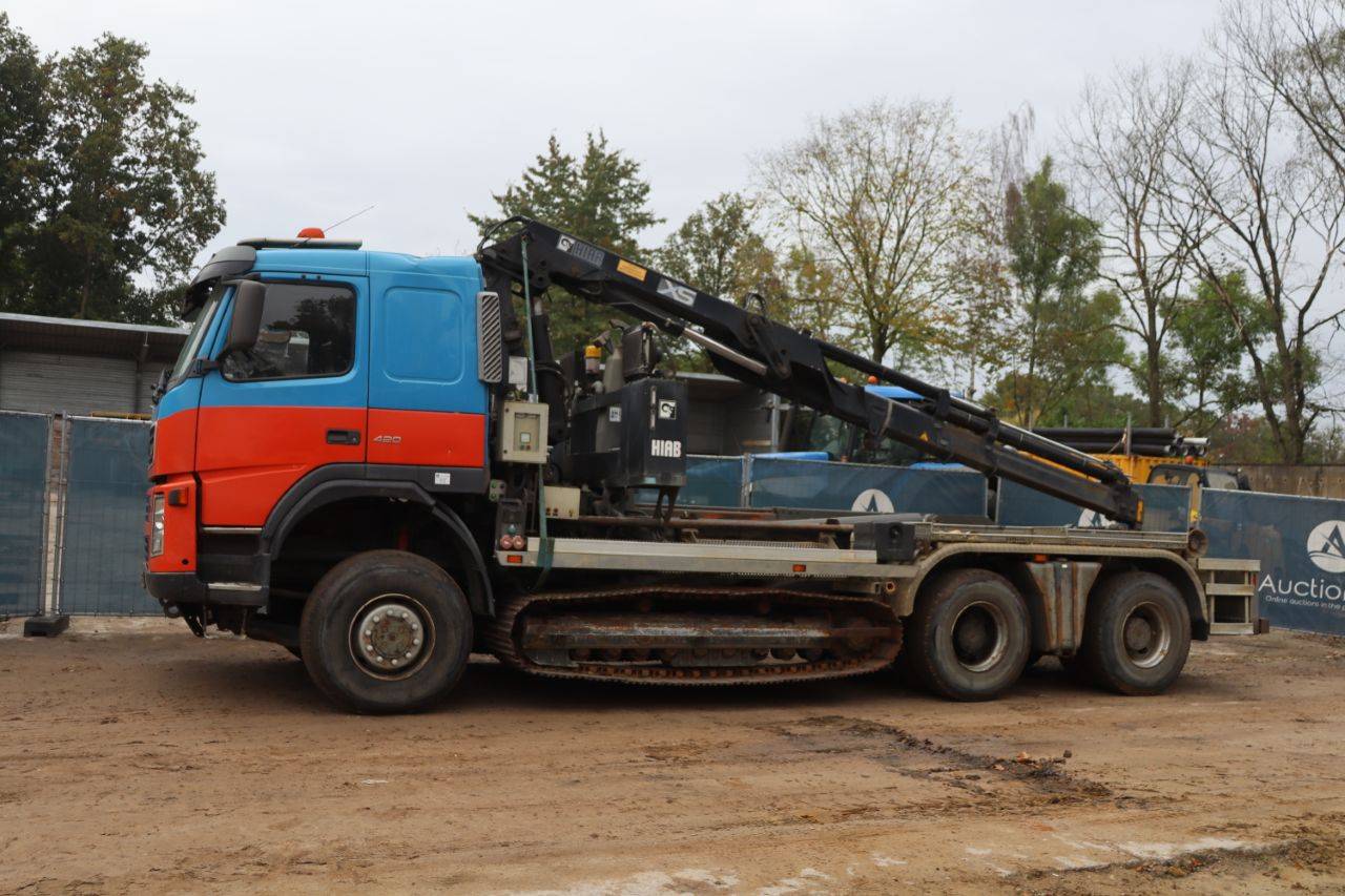 Terberg FM1350-WDGL Diesel 421hp 2005 crane truck with Hiab 19...
