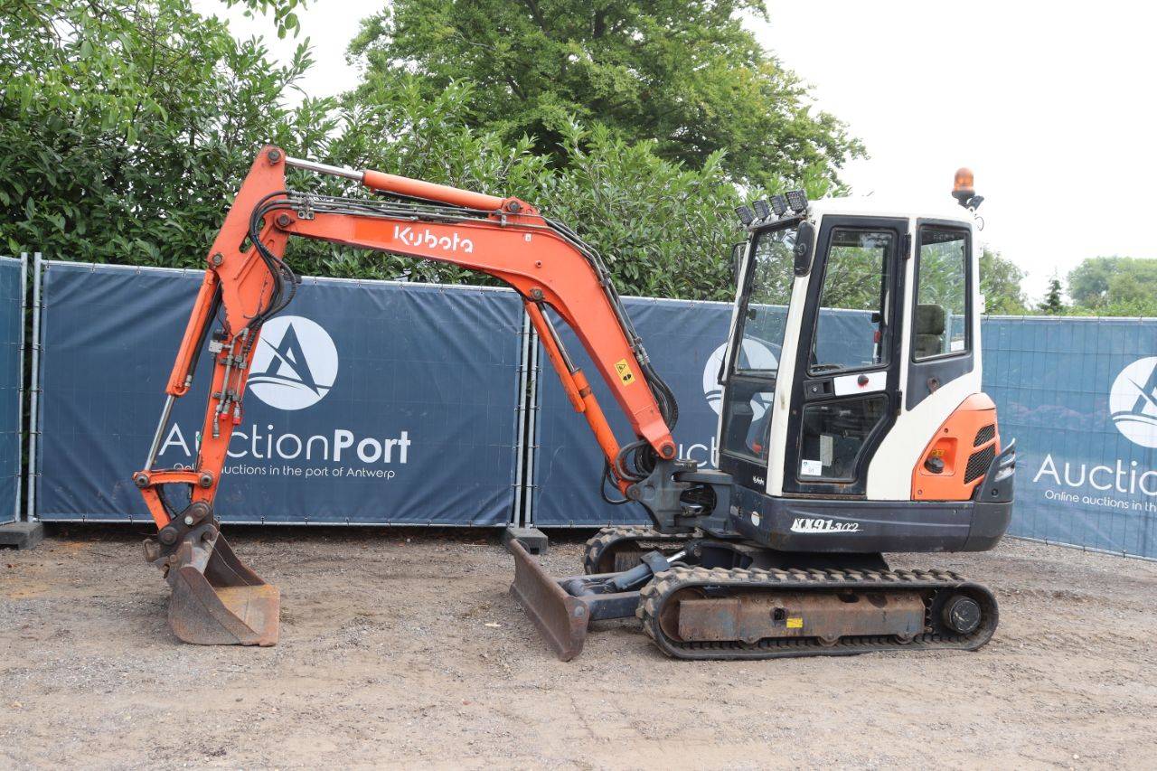 Crawler excavator Kubota KX91-3α2 Diesel 27hp 2008 | AuctionPort