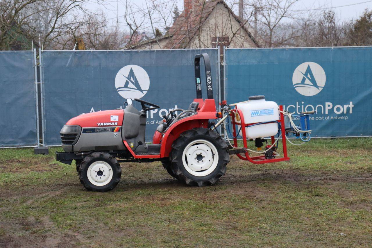 Minitractor Yanmar AF-15 Forte Diesel 15pk veiling | AuctionPort