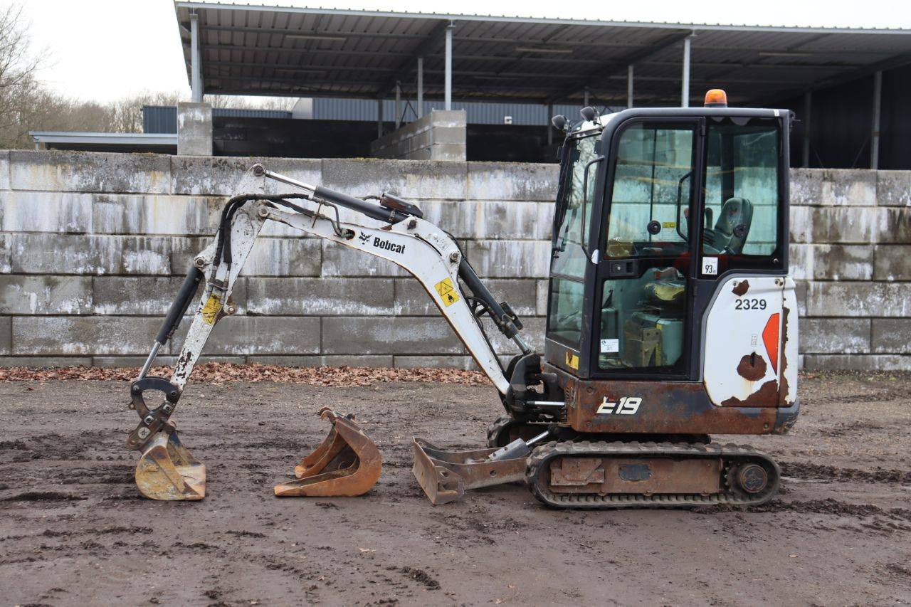 Minigraver Bobcat E19 Diesel 10.2kW 2016 veiling | AuctionPort