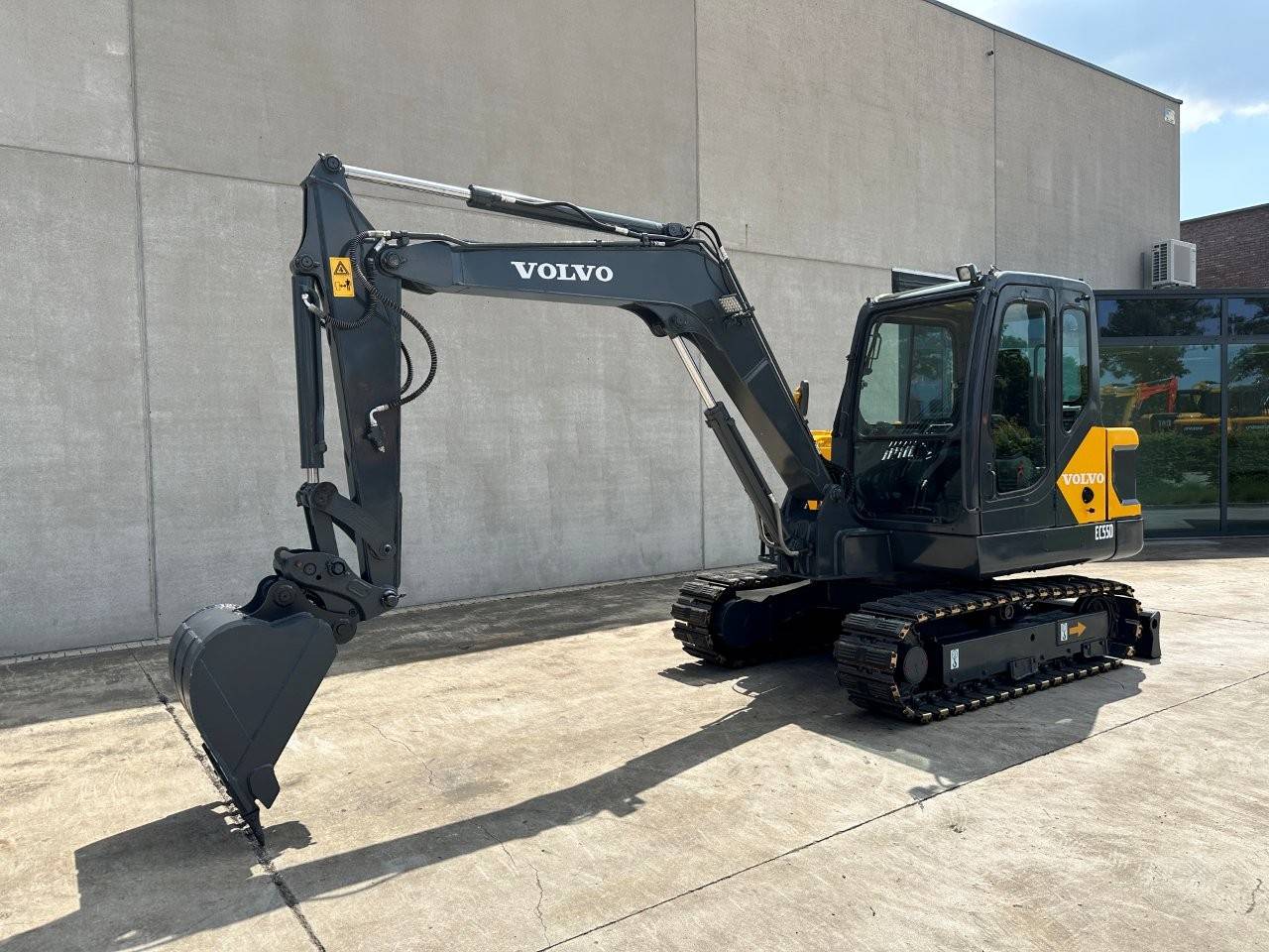 Rupsgraafmachine Volvo EC55D Diesel 36.5kW 2019 veiling | Auct...