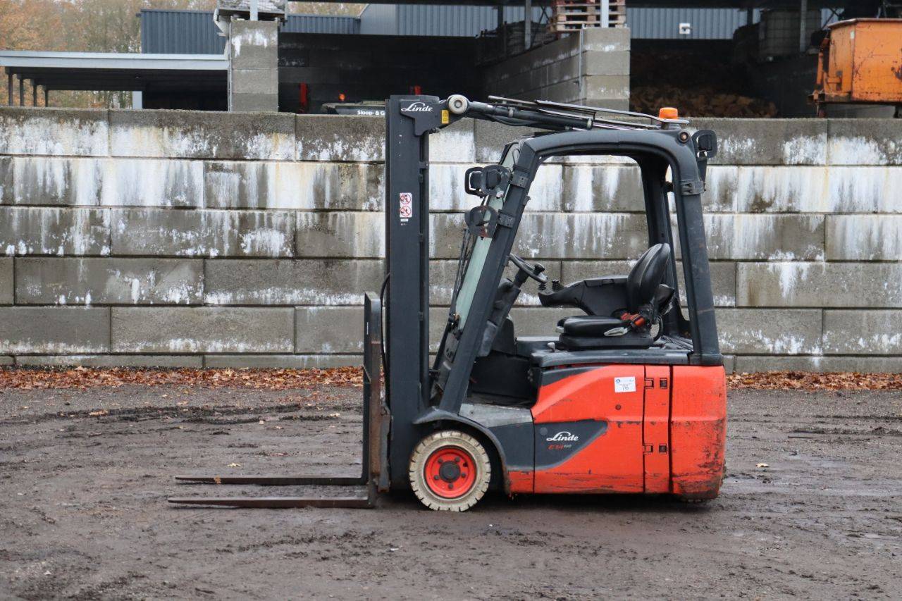 Heftruck Linde E14-02 Elektrisch 1400kg 7m 2017 veiling | Auct...