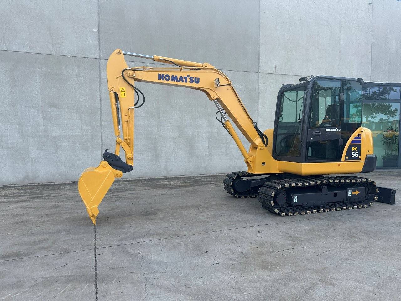 Crawler excavator Komatsu PC56-7 Diesel 2012 | Auctionport