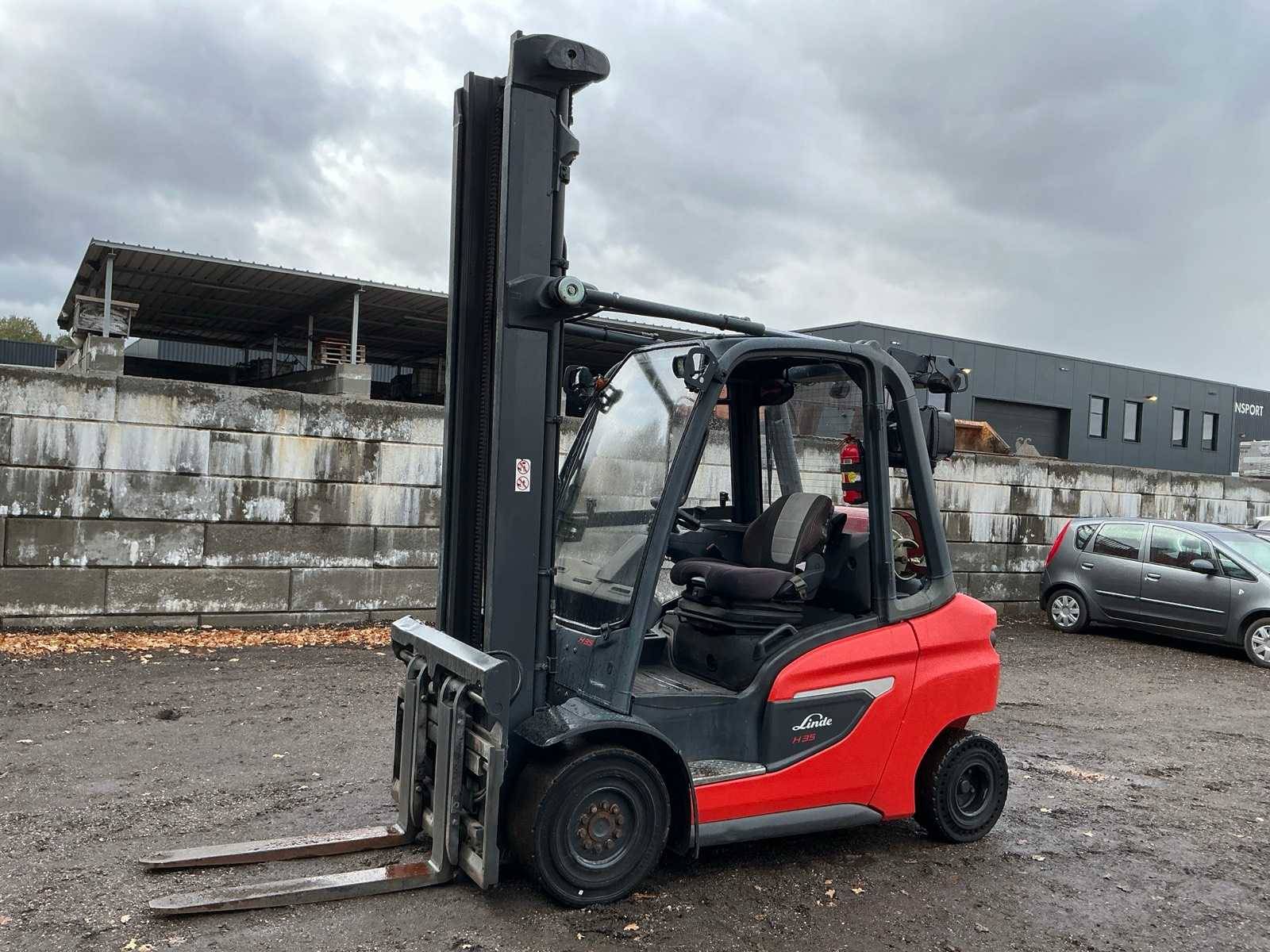 Heftruck Linde H35T-01 EVO Diesel 3500kg 2020 veiling | Auctio...