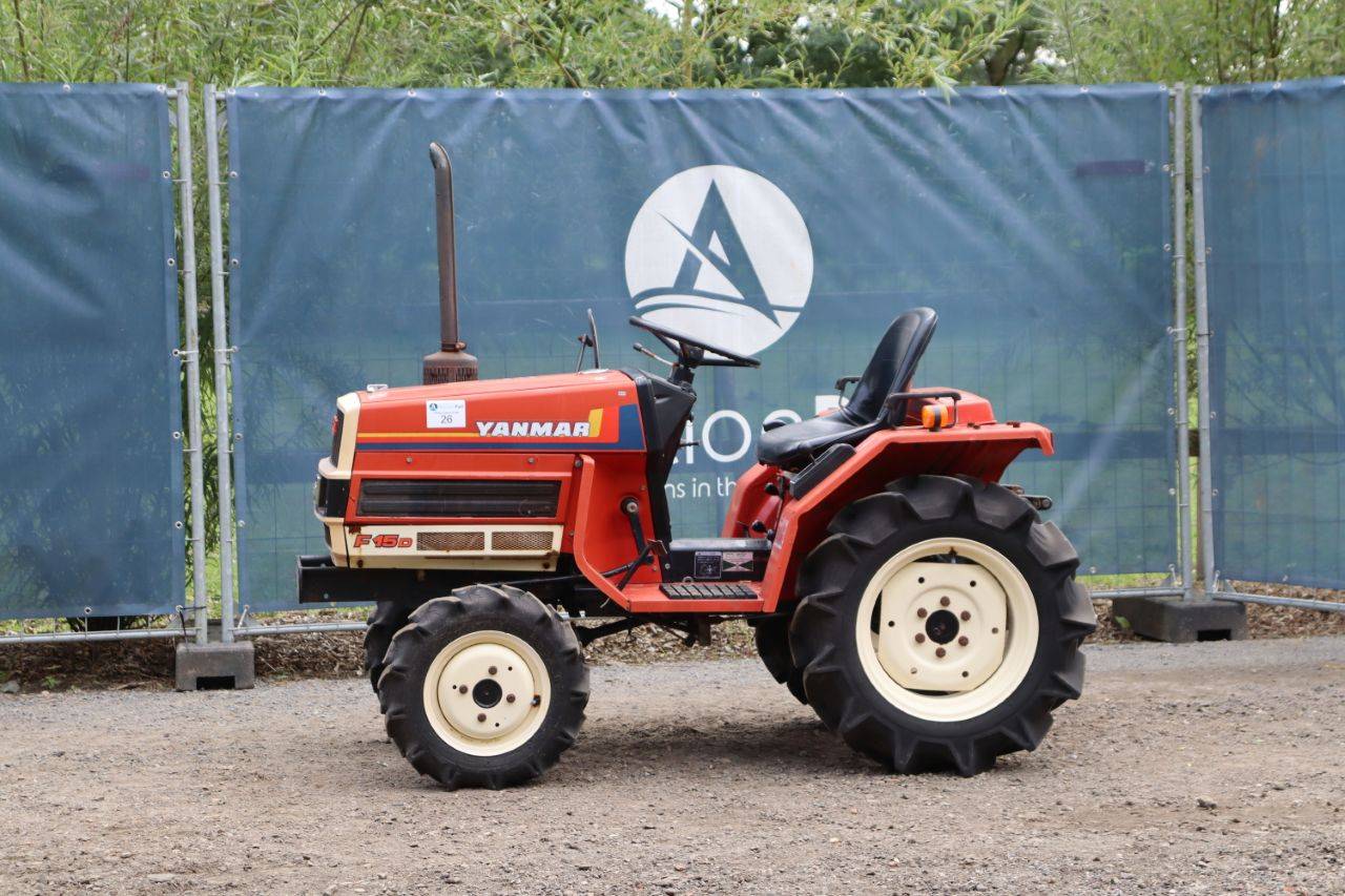 Minitractor Yanmar F15D Diesel veiling | AuctionPort