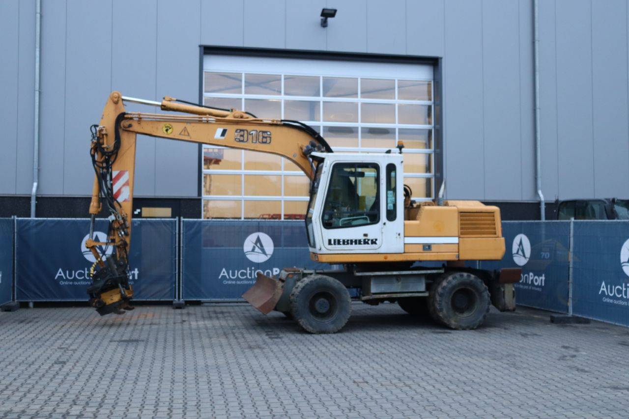 Wielgraafmachine Liebherr A316 Diesel 82kW 1999 veiling | Auct...