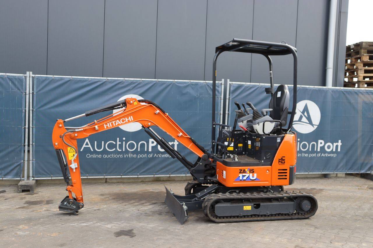 Minigraver Hitachi ZAXIS 17U Diesel 2023 Nieuw veiling | Aucti...