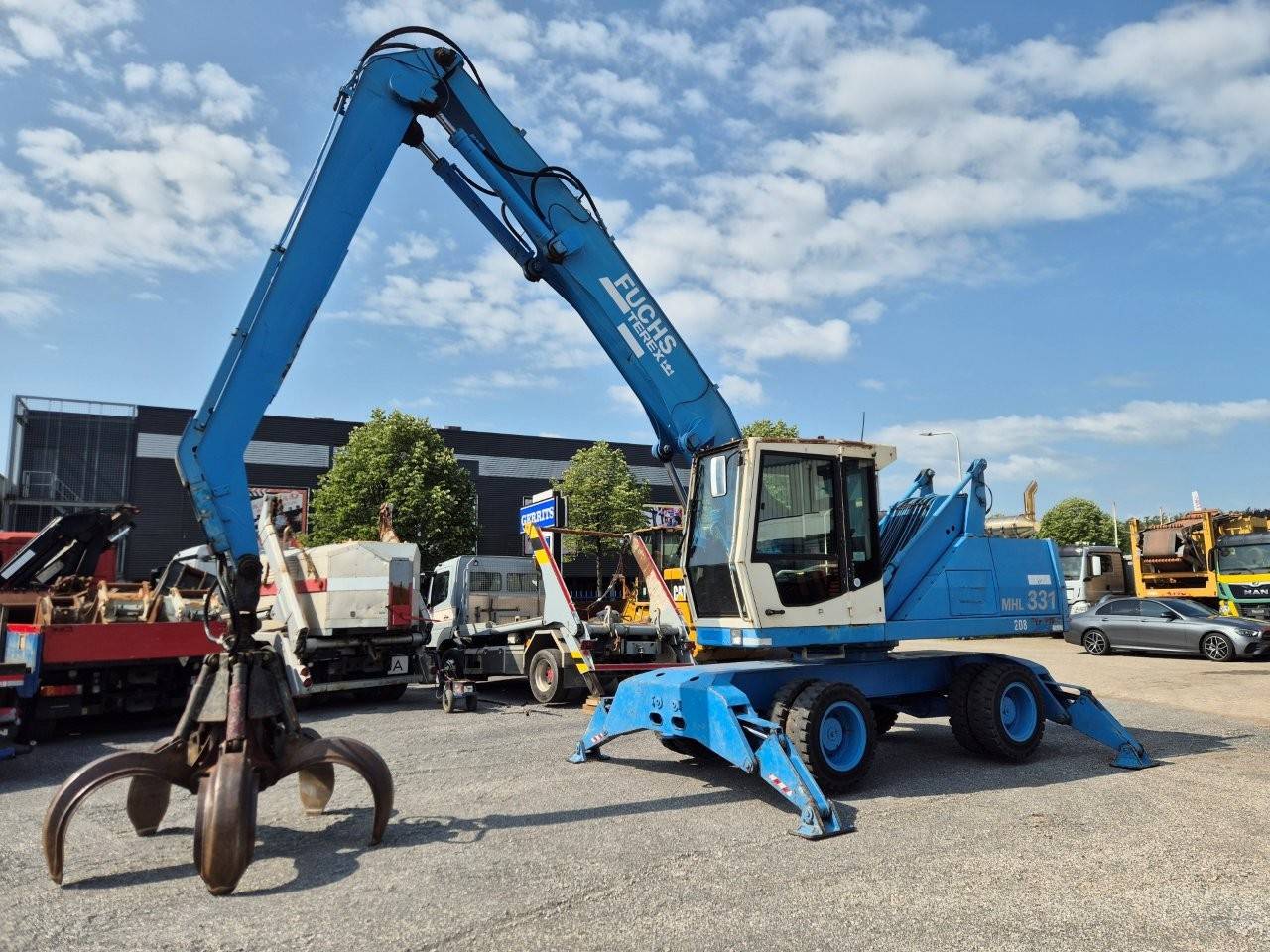 Graafmachine Fuchs-Terex Fuchs MHL 331 Diesel 99kW 2004 veilin...