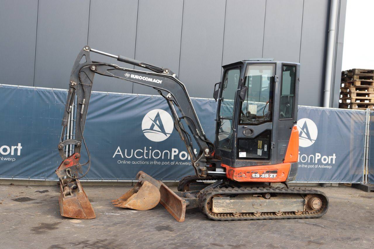 Rupsgraafmachine Eurocomach ES 35 ZT Diesel veiling | AuctionPort