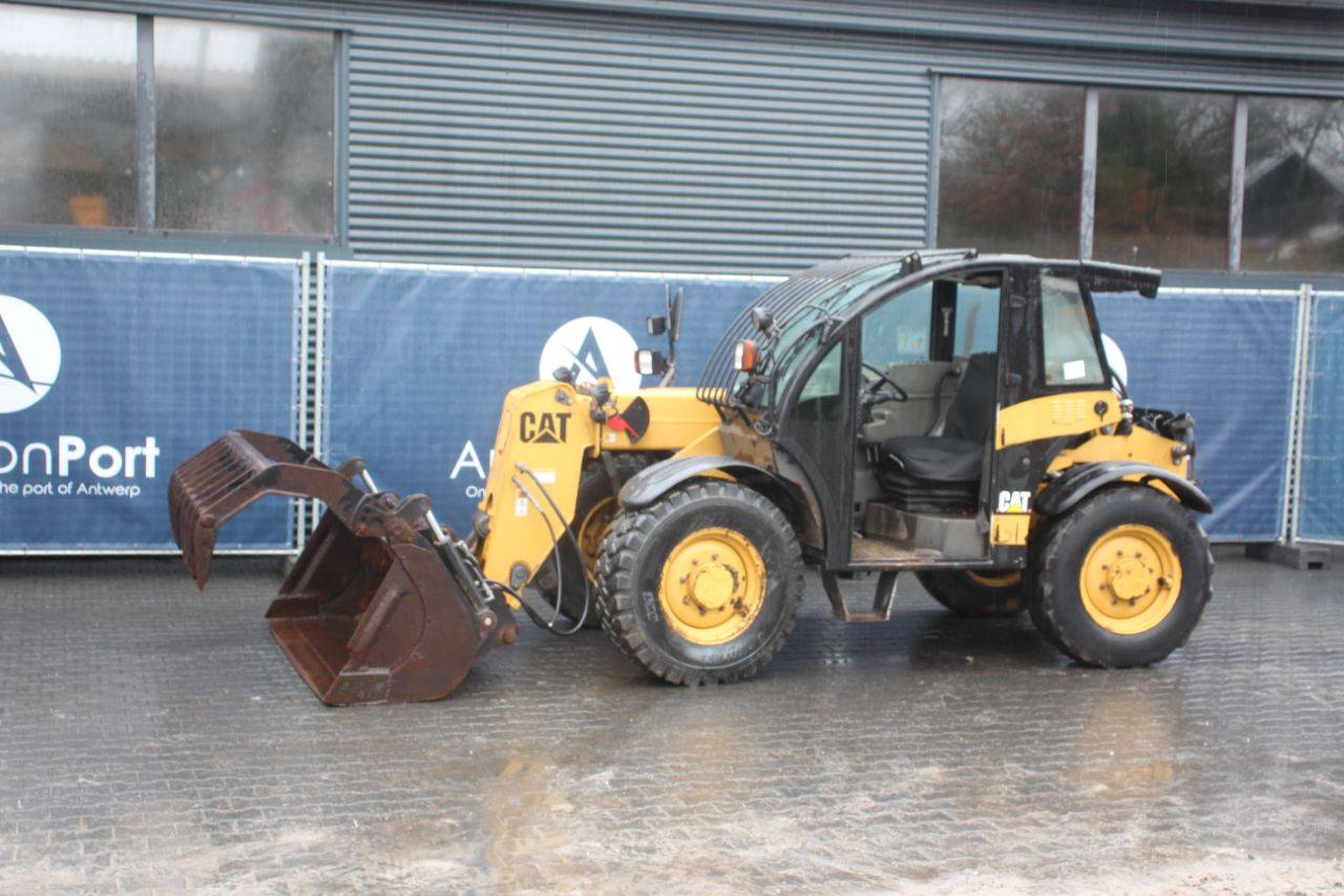 Verreiker Caterpillar TH215 Diesel 60kW 2500kg 5.5m veiling