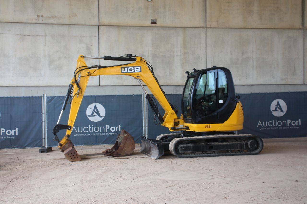 Rupsgraafmachine JCB 8085 Diesel 43kW 2013 veiling | AuctionPort