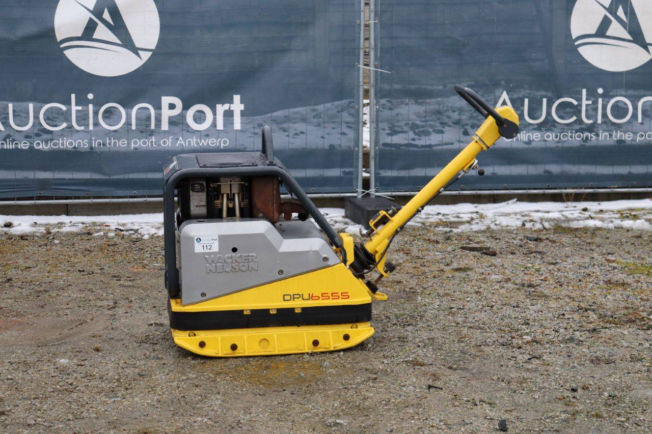 Trilplaat Wacker Neuson DPU6555 Diesel 10kW 2012 veiling | Auc...