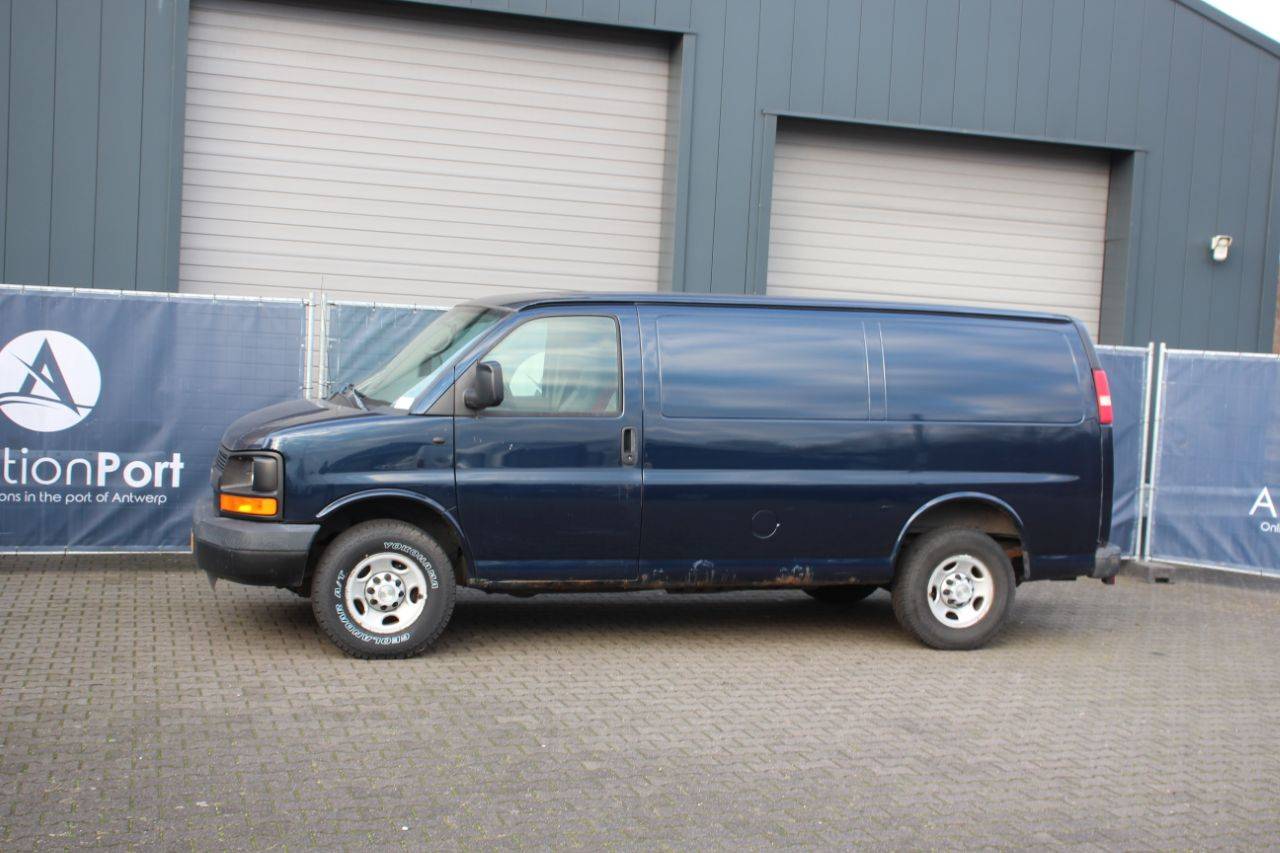 Bestelwagen Chevrolet Express Benzine/LPG 2008 veiling | Aucti...
