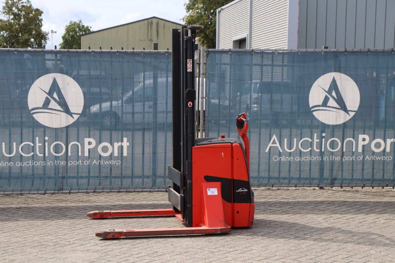 Gerbeur électrique Linde L14 1400 kg 3,28 m 2017 enchère | Auc...