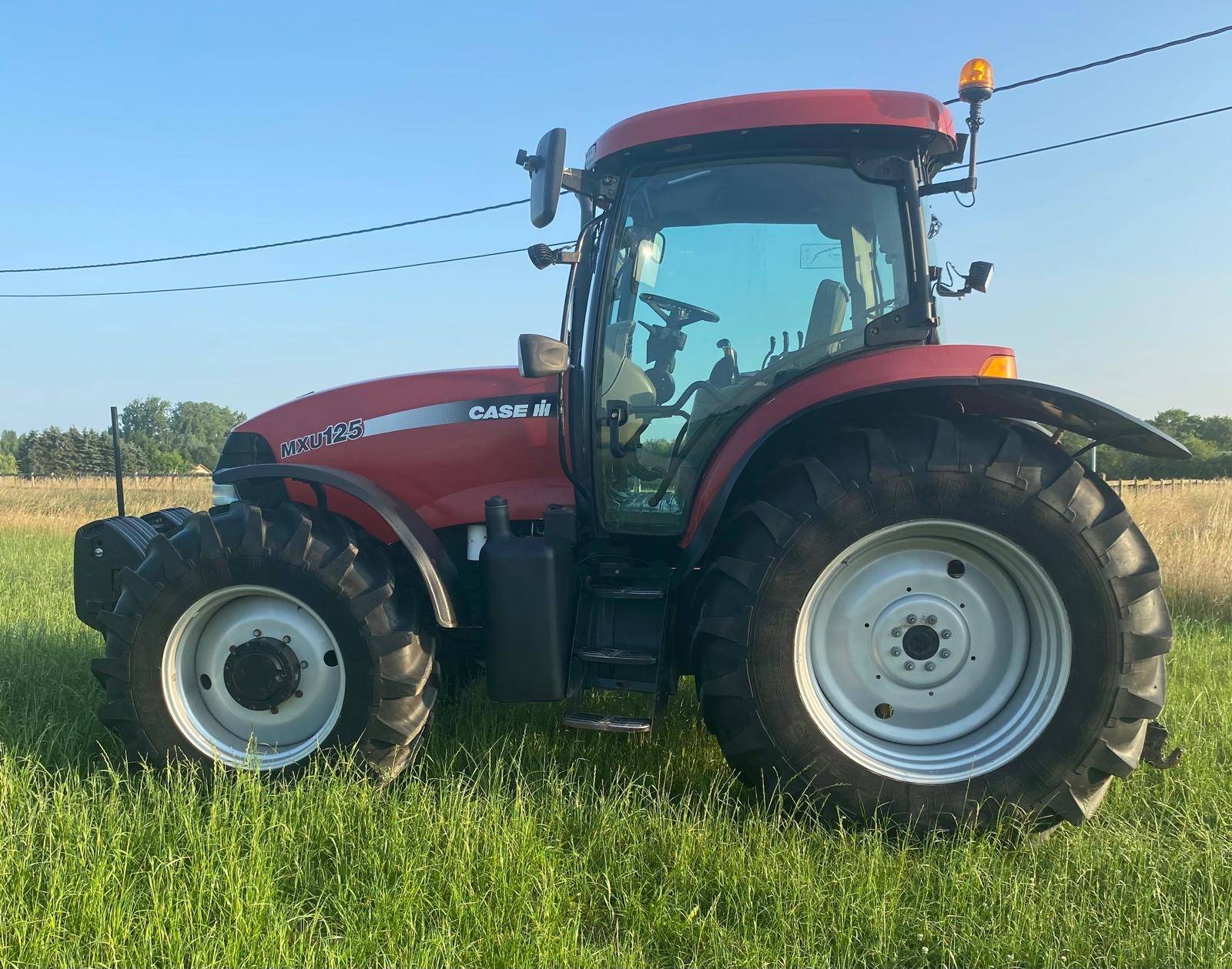 Tractor Case IH MXU125 Diesel 2003 | Auctionport