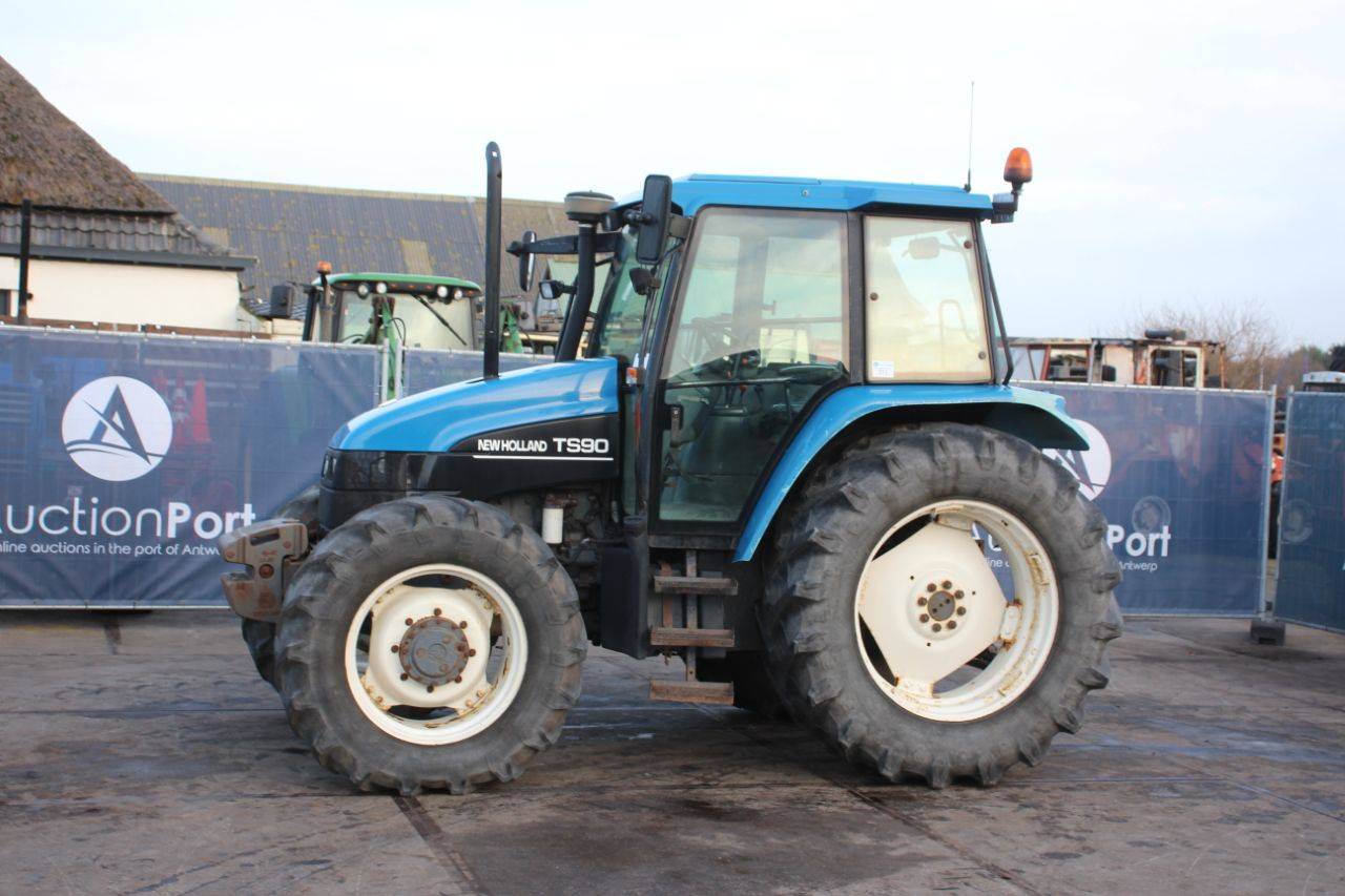 Tracteur New Holland TS90 Diesel 90 ch 1999 enchère | AuctionPort