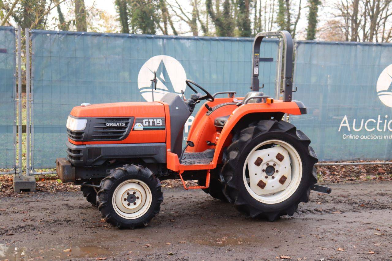 Minitractor Kubota Greats GT19 Diesel veiling | AuctionPort