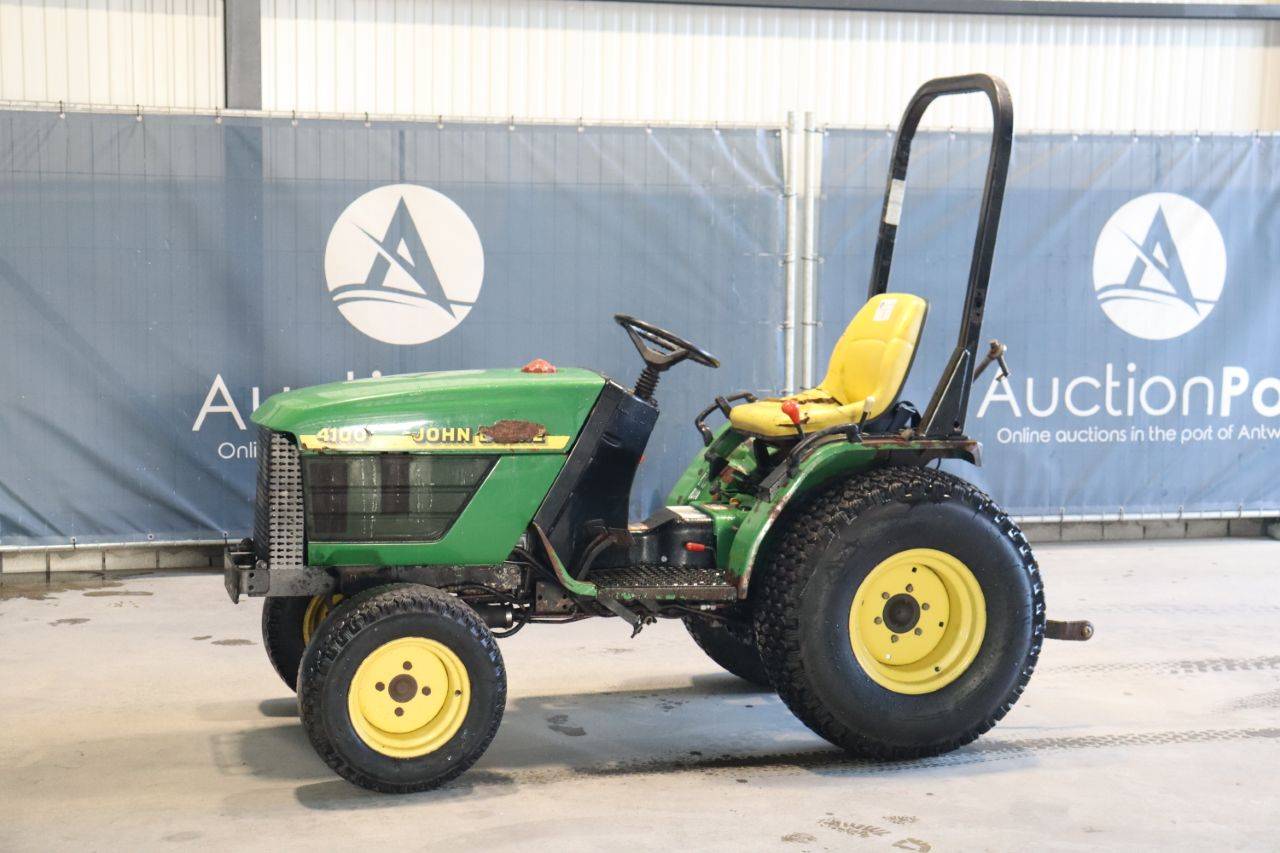 Mini tracteur John Deere 4100 Diesel enchère | AuctionPort