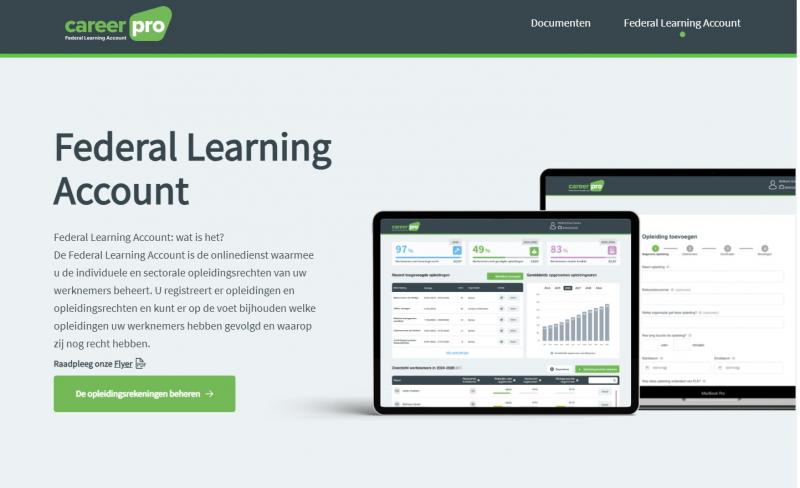 Online tool Federal Learning Account beschikbaar