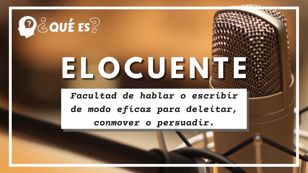 ¿Qué es elocuente en la Biblia? | Actualizado enero 2024