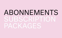 Season tickets [SUBSCRIPTION PACKAGE] - Festival d'Aix-en-Provence
