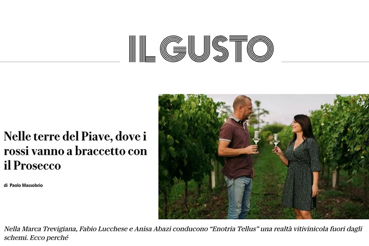 Il Rosso in terra di Prosecco con "Il Papavero Giallo"
