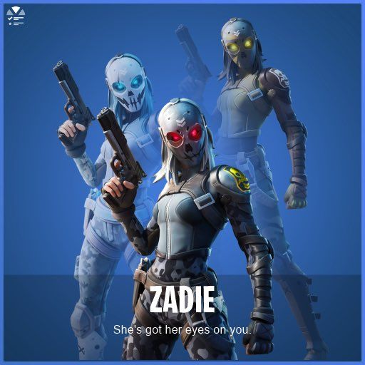 Filtrados los desafíos de las skins Zadie y Metal Mouth de Fortnite