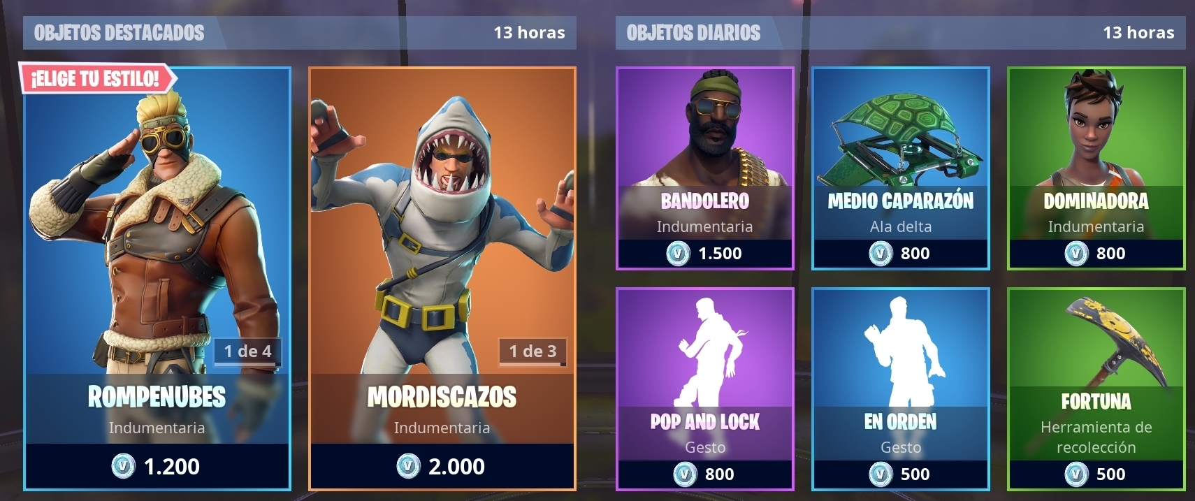 Tienda de Objetos de Fortnite 12 de Diciembre - Mordiscazos - Dexerto