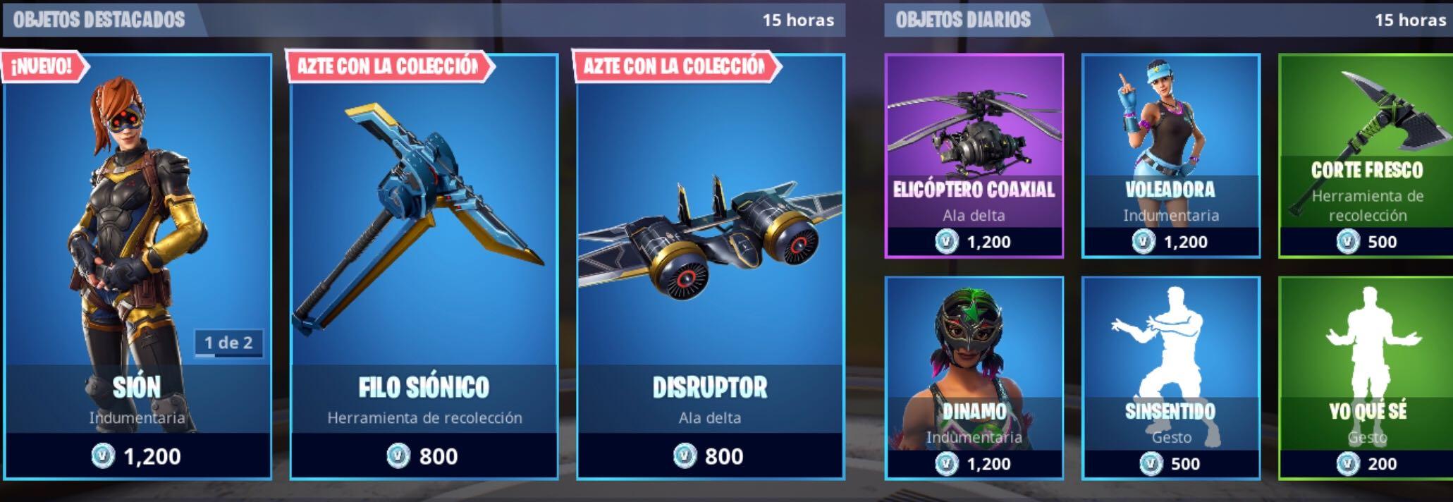 Tienda de Objetos de Fortnite 20 de marzo - Sión - Dexerto