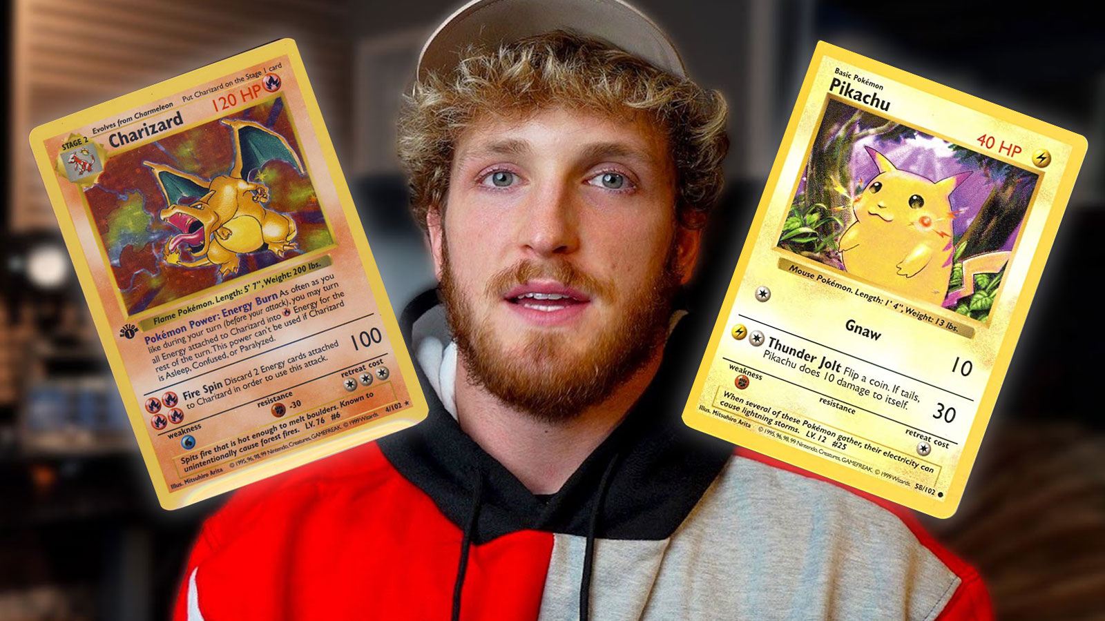 Logan Paul partage son impressionnante collection de cartes Pokémon ...