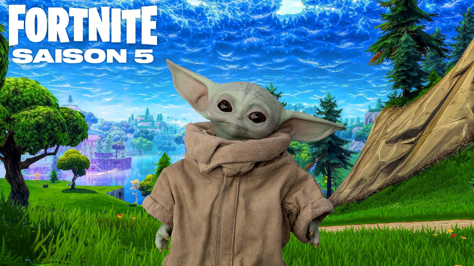 Baby Yoda pourrait être l'icône de la Saison 5 Fortnite avec Star Wars ...