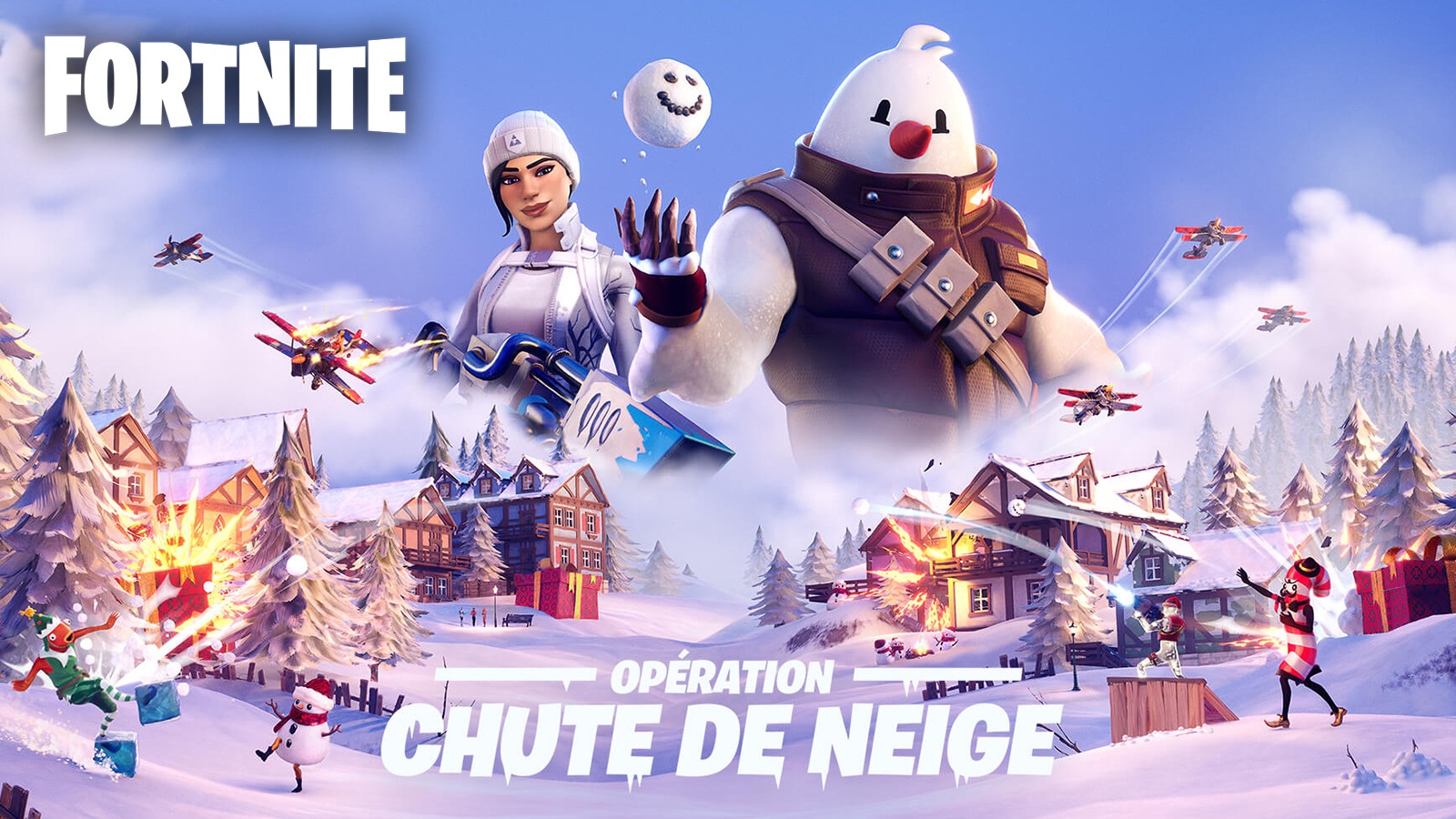 Comment obtenir les récompenses Fortnite Opération Chute de neige ...