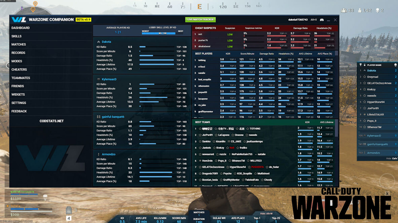 Warzone What Is The Sbmm Tracker How To Use For Lobbies
