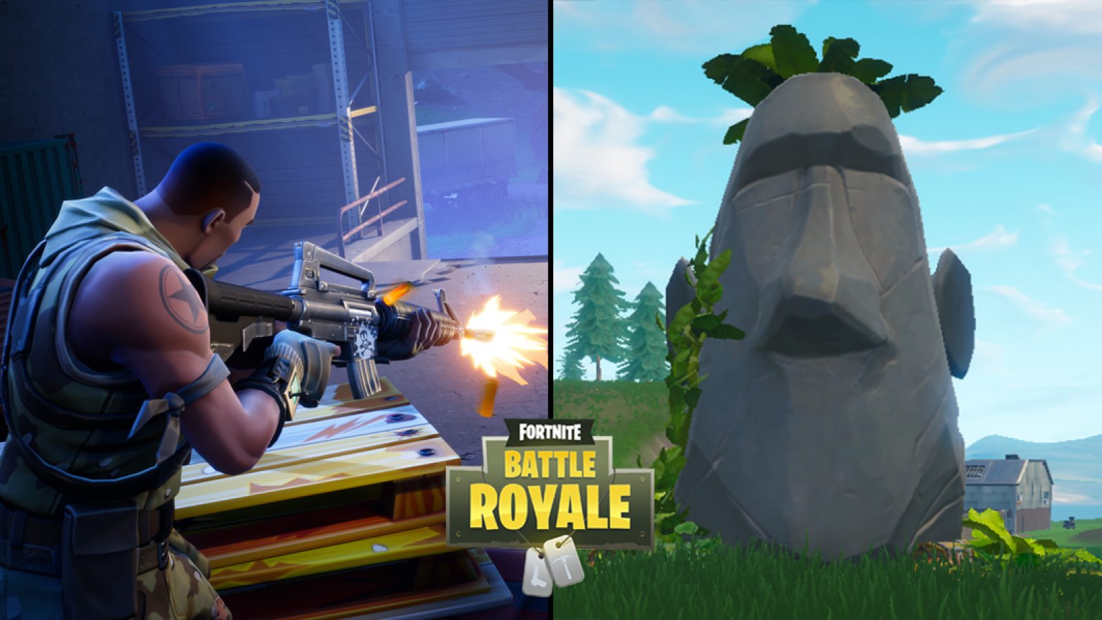 Visiter différentes têtes de pierre - Défis Fortnite Semaine 9 Saison 5 ...