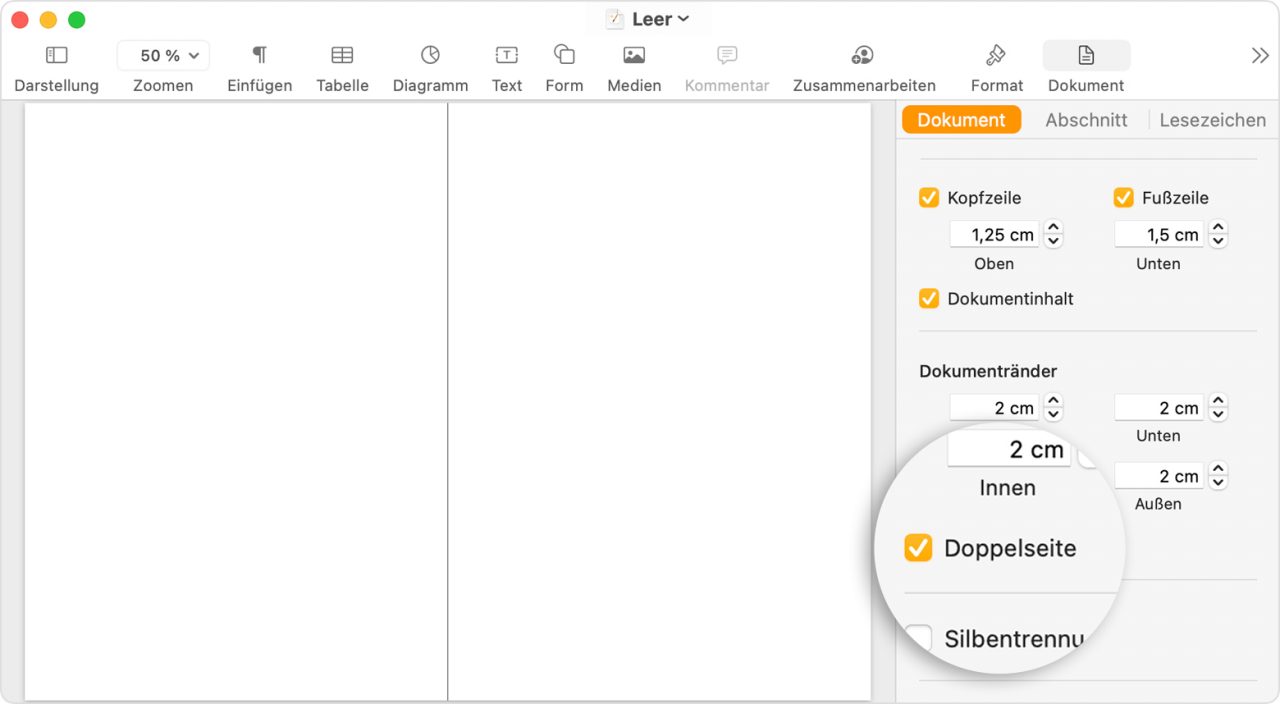 Querformat seite in hochformat dokument einfügen [2025]