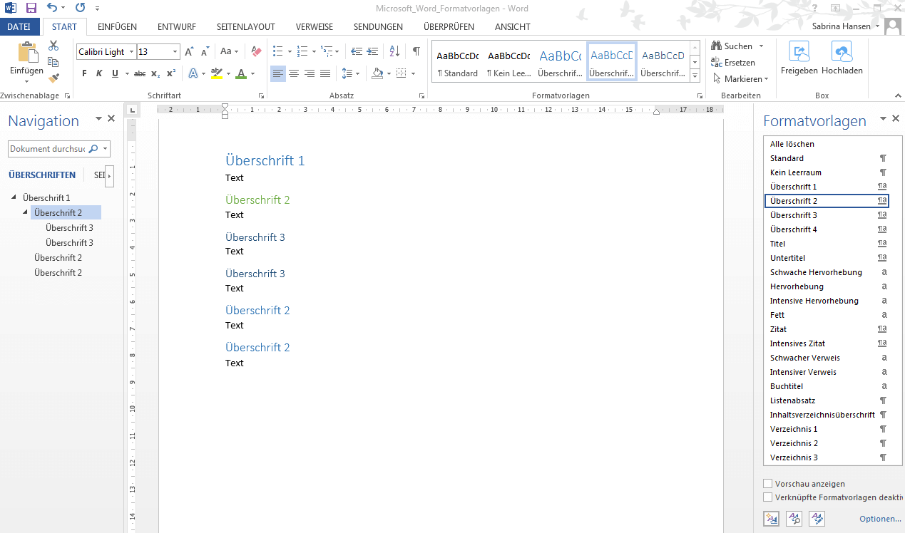 Unterschiedliche seitenlayouts in einem word dokument [2025]