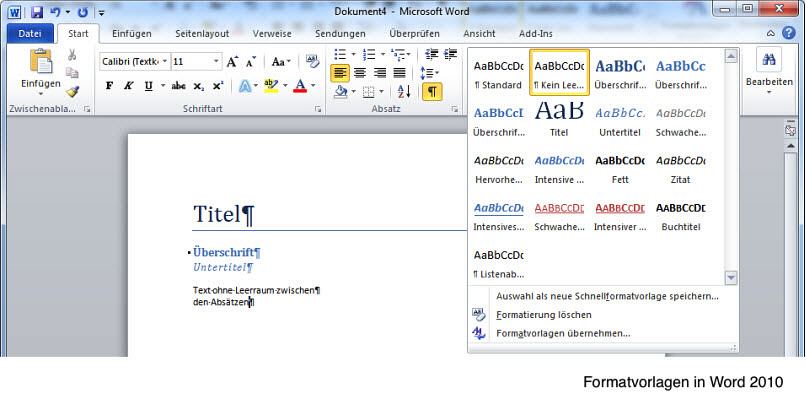 Word dokument als formatvorlage speichern [2026]