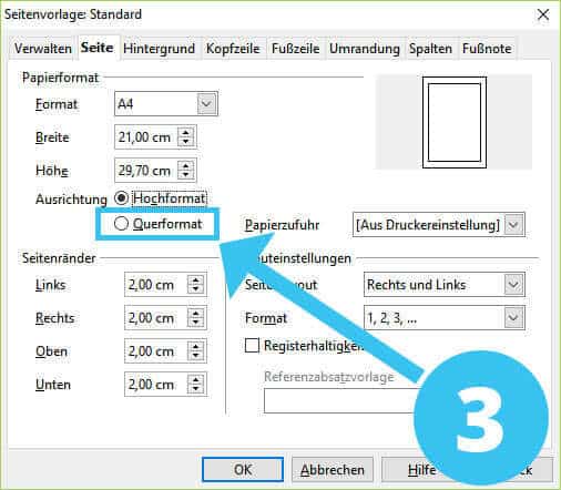 Querseite in ein hochformat-dokument einfügen [2025]